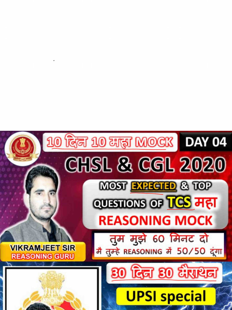 Coding Decoding by Vikramjeet Sir | PDF