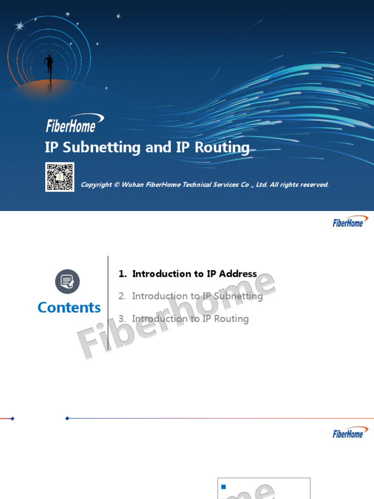 IP Subnet and IP Routing | PDF | Internet Protocols | Ip Address