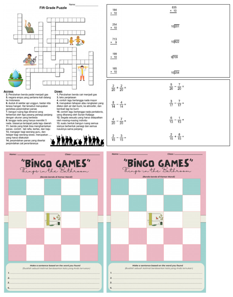 TTS IPA Kelas 5 Dan Bhs Inggris Kelas 3 | PDF
