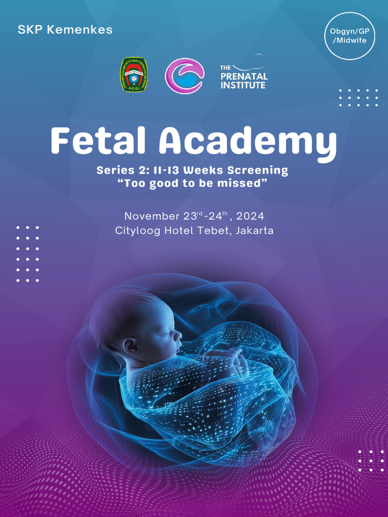 Booklet Fetal Academy S2 - Final Announcement | PDF | Maternal Health ...