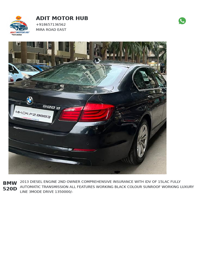 BMW 520D | PDF