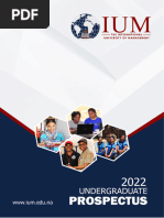 IUM Distance Learning Programs 2025 | PDF | Academic Degree ...