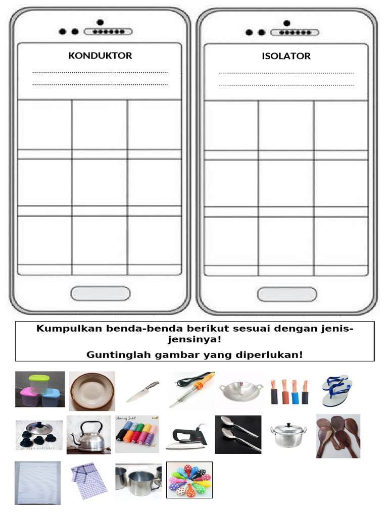 Konduktor dan Isolator: Jenis dan Contoh | PDF