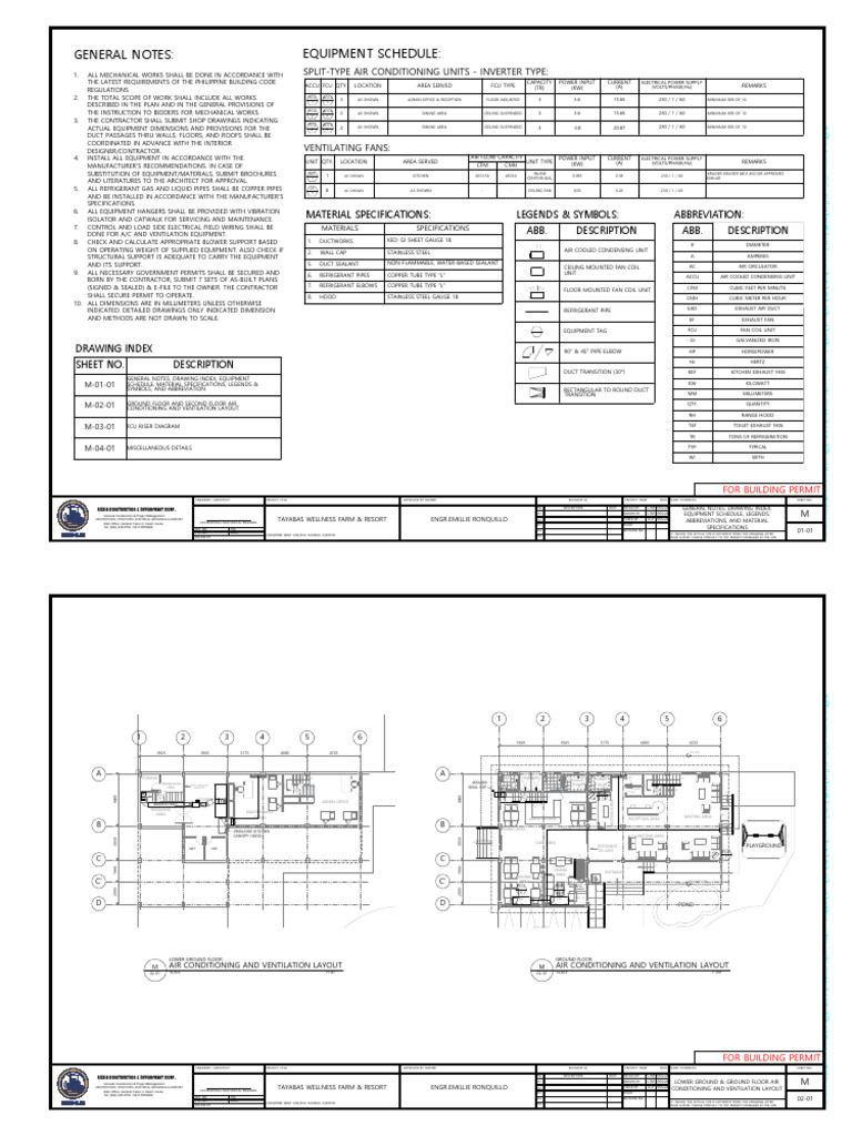 2024.09.24 Clubhouse Mehcanical | PDF | Pipe (Fluid Conveyance) | Duct ...