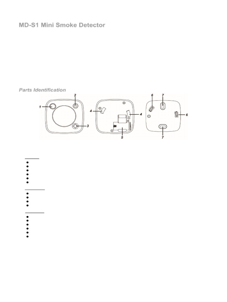 Manual Md S1 En Pdf Security Alarm Sensor