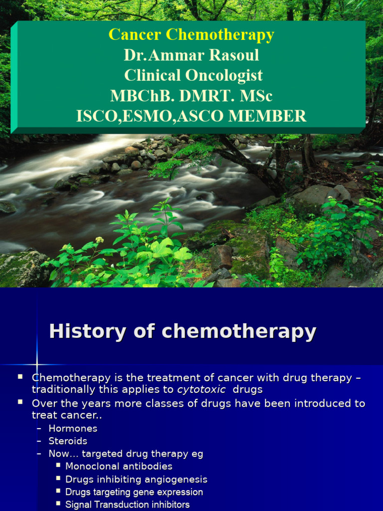 History and Mechanisms of Chemotherapy | PDF | Chemotherapy | Cancer