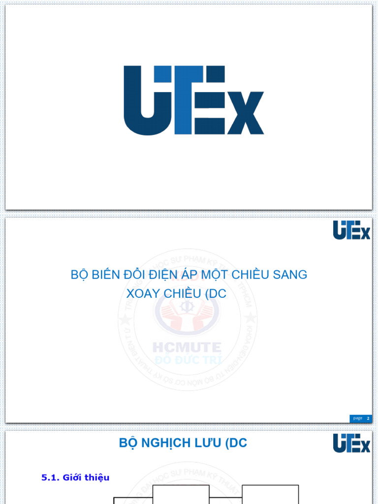 UTEx C5. Bien Doi DC-AC (Nghich Luu) | PDF