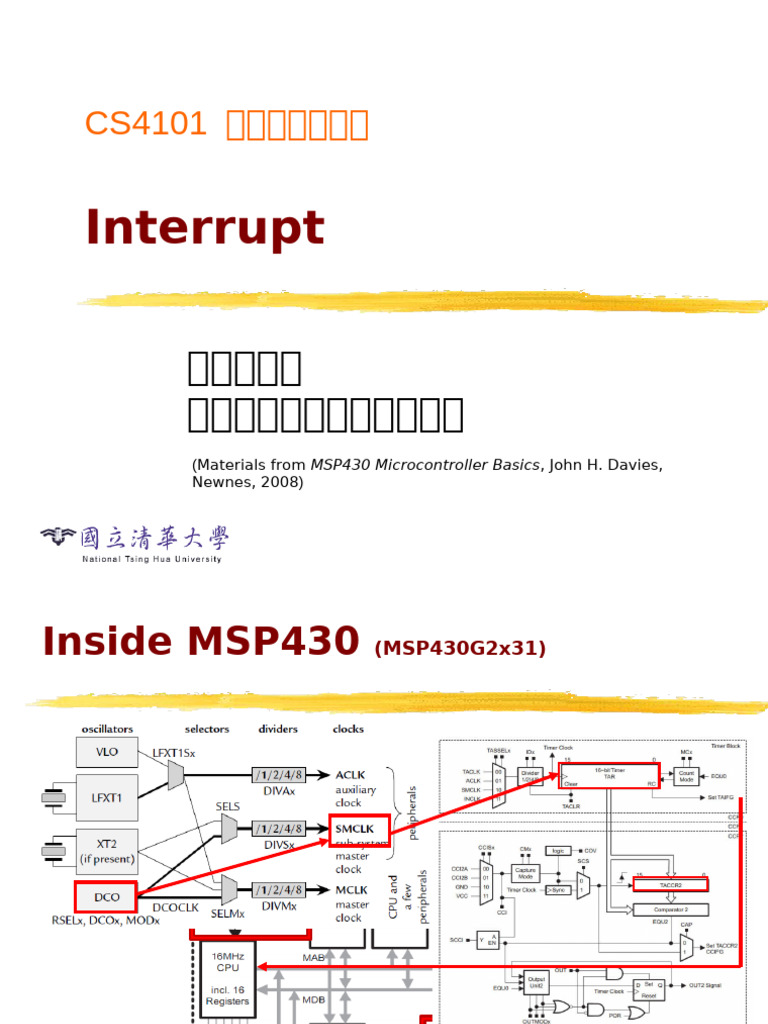 L04 Interrupt | PDF | Central Processing Unit | Computer Hardware