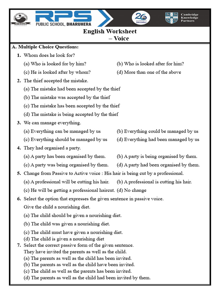 Voice Pdf Language Arts Discipline