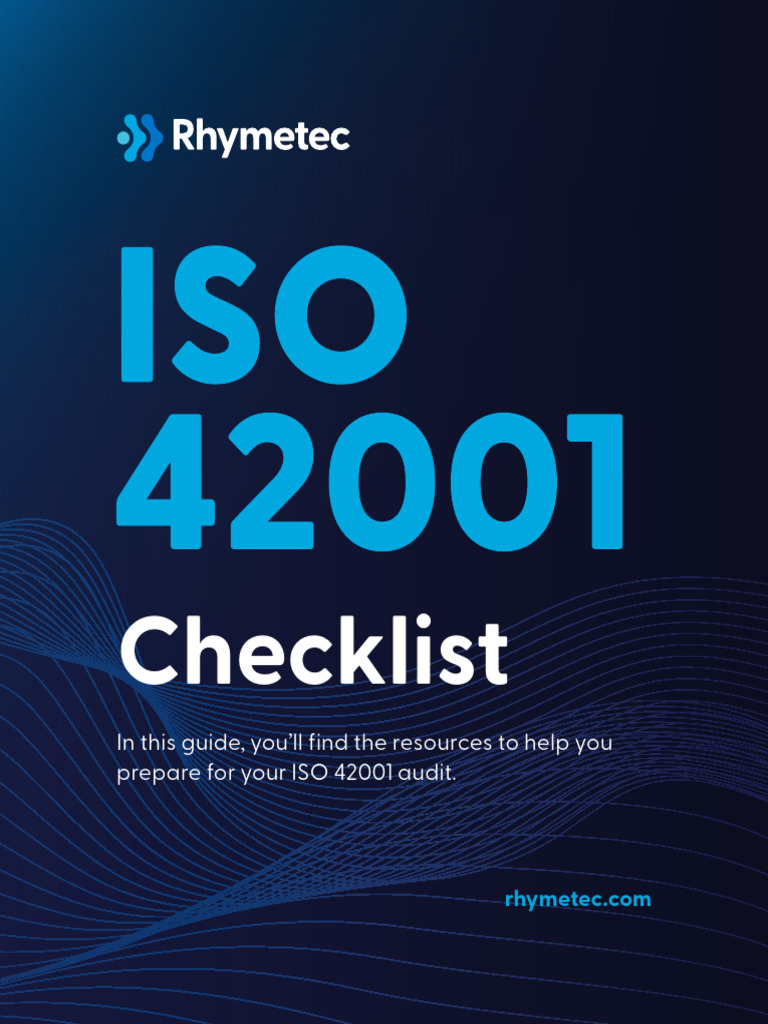 ISO 42001 Guide - Checklist | PDF | Audit | Risk