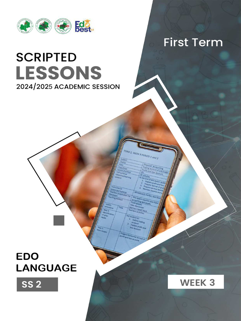 Edo Language Ss2 1st Term Week 3 | PDF | Foreign Language Studies