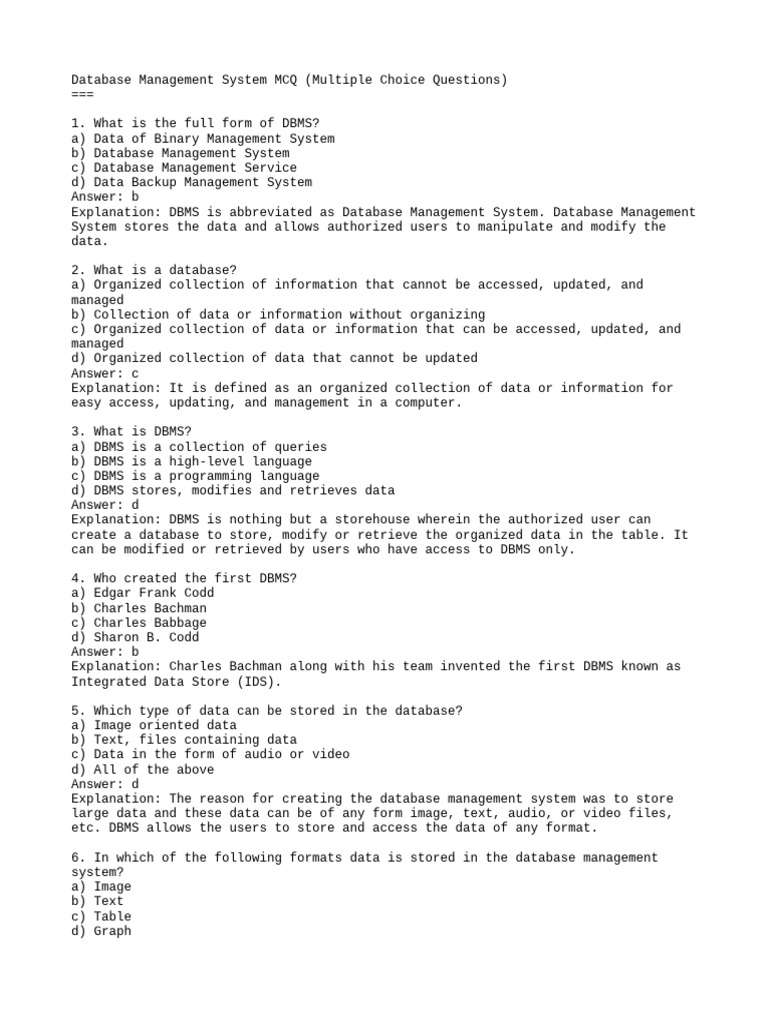 Database Management System Pdf Databases Relational Model