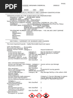 Dish Washing Liquid - MSDS | PDF | Toxicity | Occupational Safety And ...