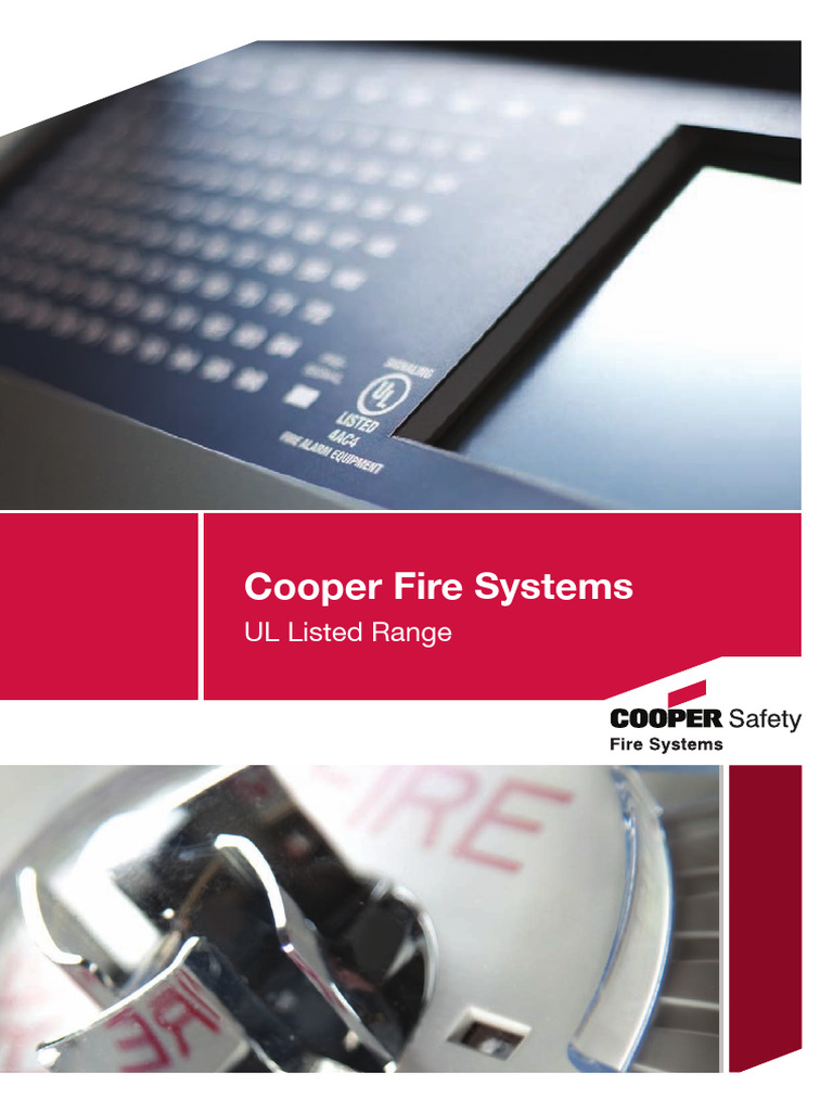 Cooper Fire Alarm System | PDF | Electrical Engineering | Electricity