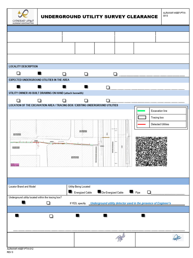 Underground Utility Survey Clearance 13 | PDF