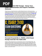 Free Sap C ts462 2023 Exam Questions | PDF | Multiple Choice | Software