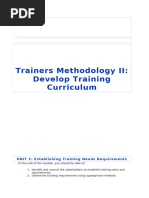 Components of TESDA Training Regulations | PDF | Competence (Human ...
