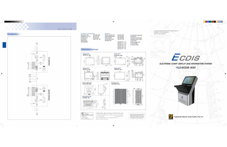 ECDIS 600 Electronic Chart Display Information System | PDF