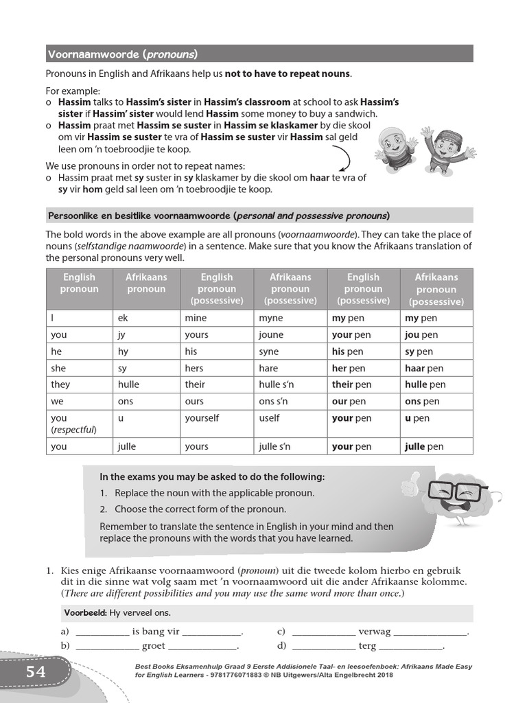 Taal en Leesoefening - Best Books - GR 9 Eerste Addisionele Taal | PDF