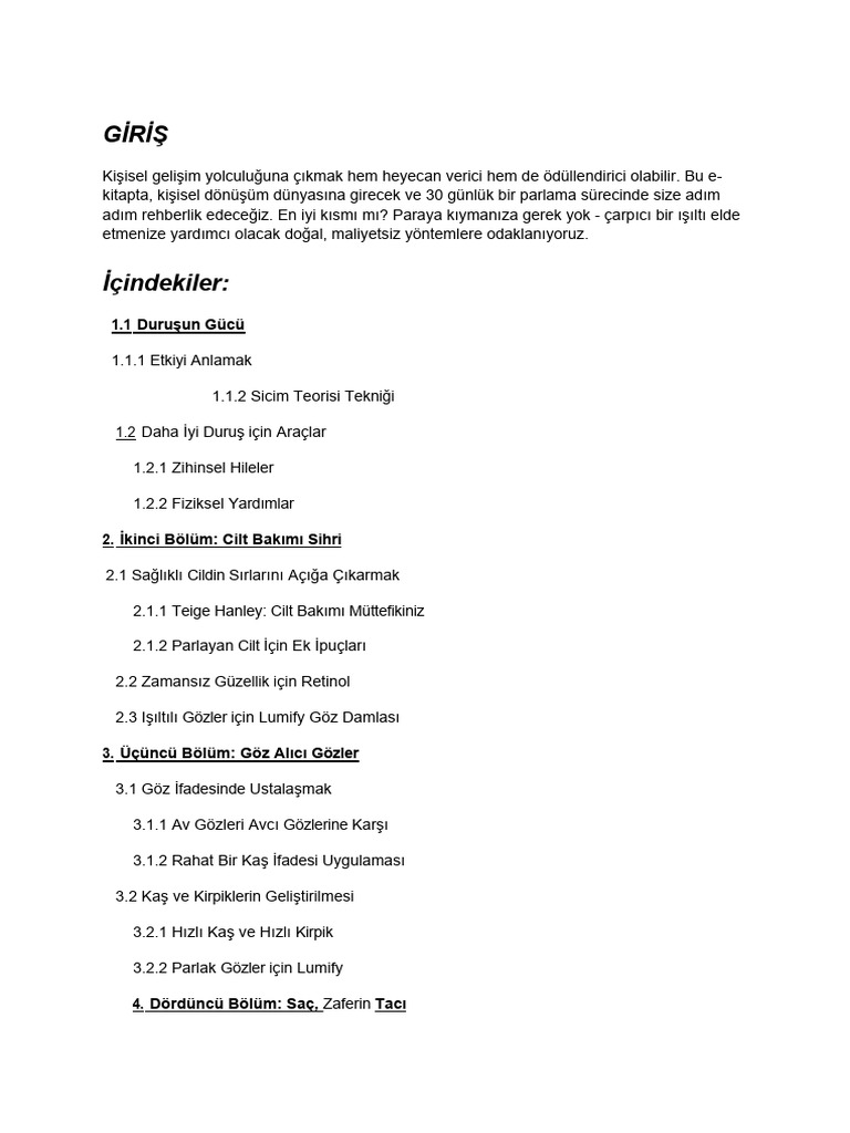 30 Günde Parlamak | PDF