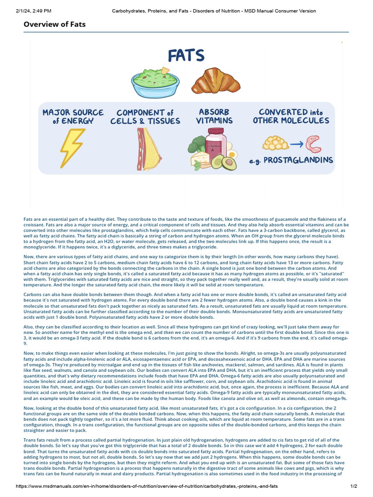 Fats | PDF | Fat | Fatty Acid