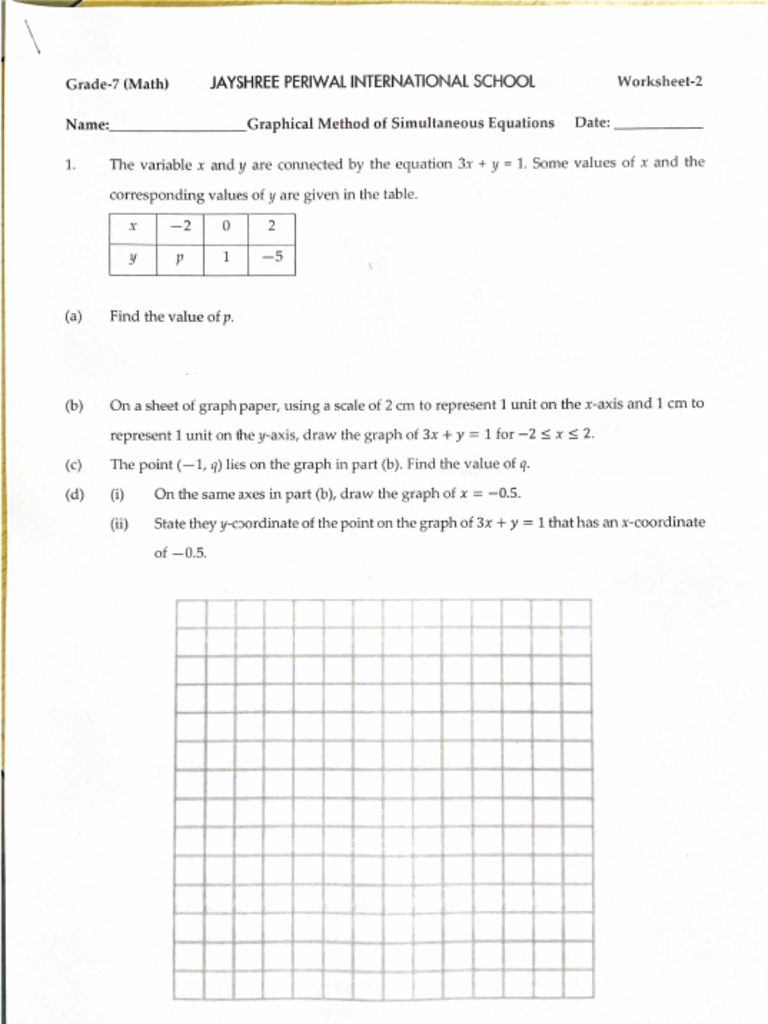 Grade-7 (Math | PDF