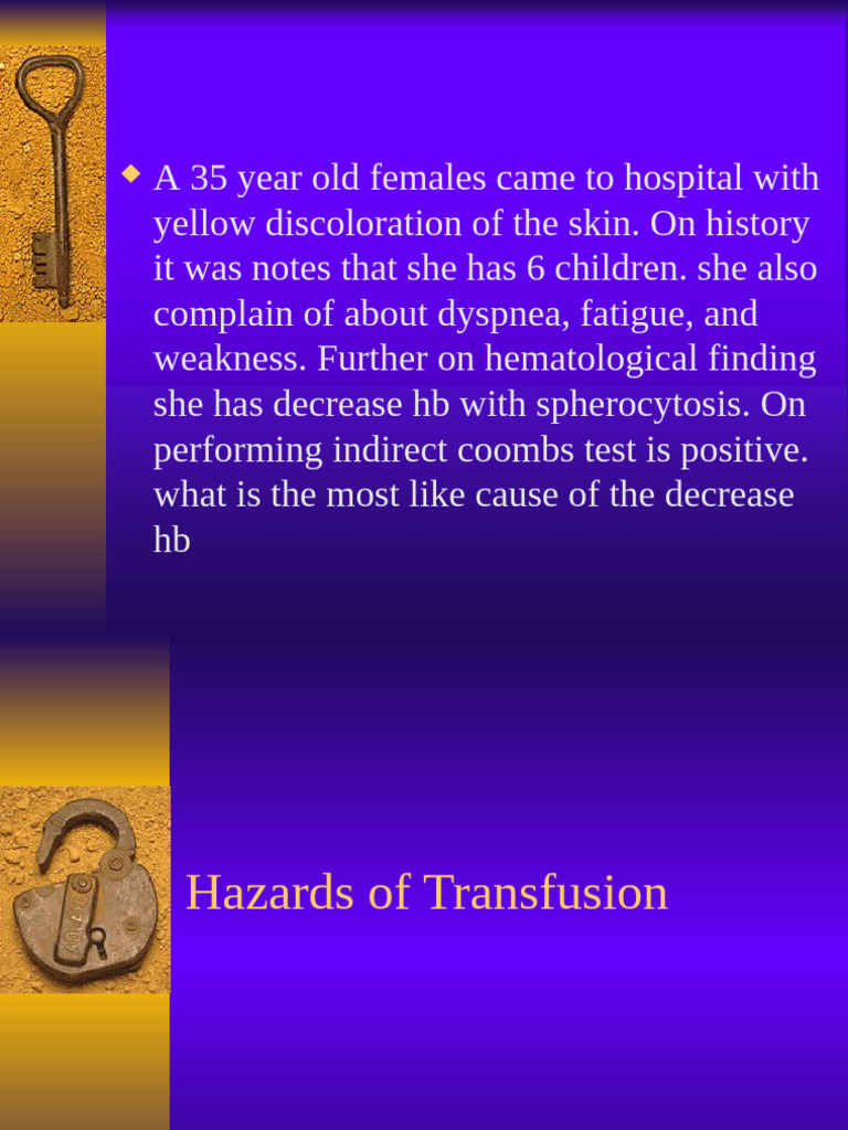Transfusion Reaction Investigation Report | PDF | Blood Transfusion ...