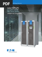 Eaton 93t Ups Datasheet | PDF | Alternating Current | Electricity