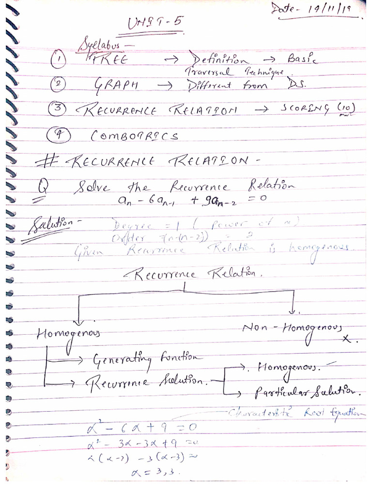 Discrete Unit-5 | PDF