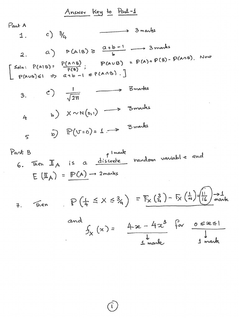 HSO201A Midsem MCQ Answer Key | PDF