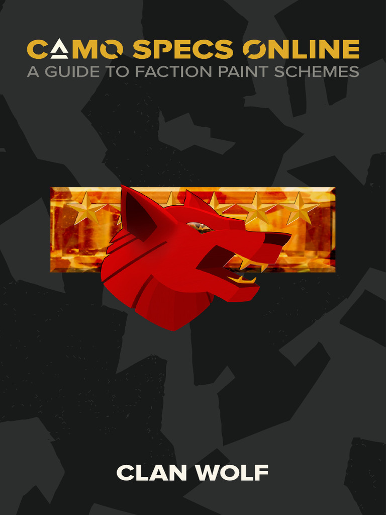 Clan Wolf's Alpha Galaxy Overview | PDF | Battle Tech