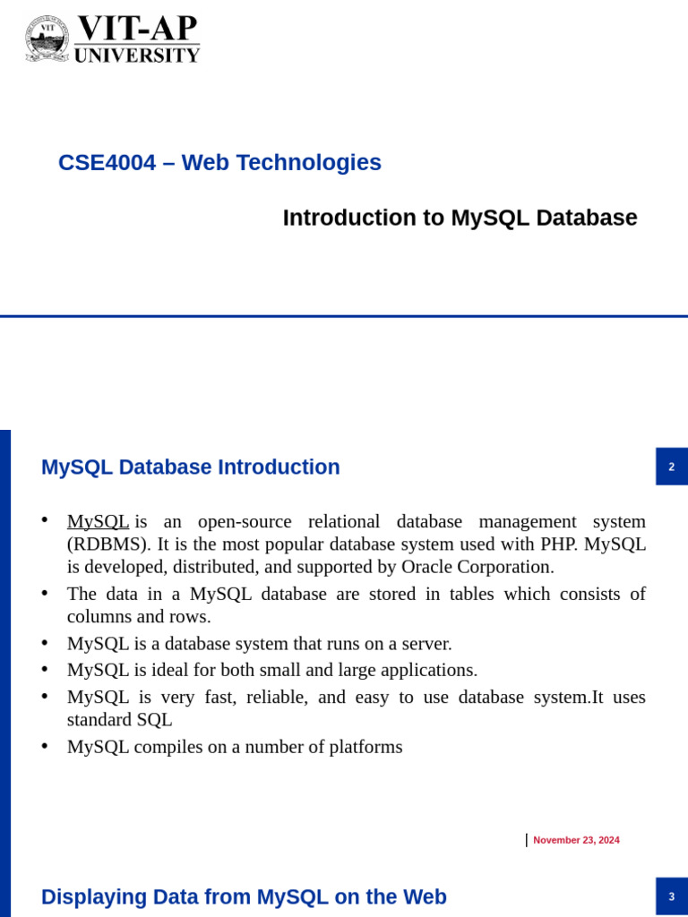 2 Introduction To Mysql Database Pdf Ajax Programming Xml 8210