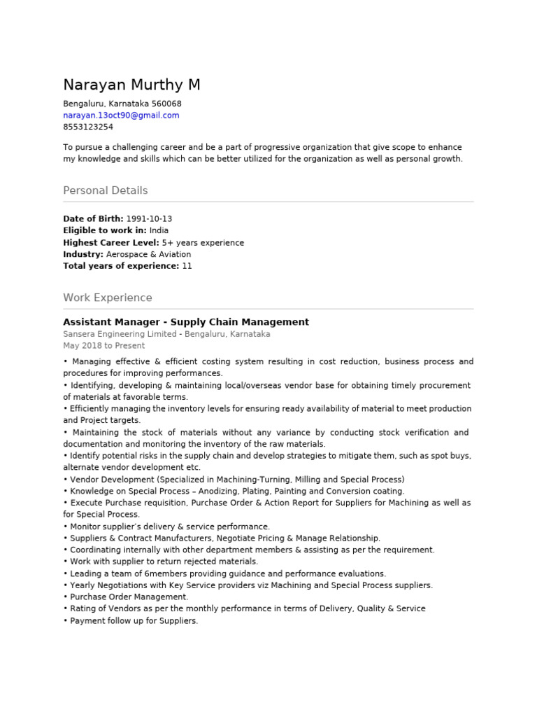 Narayan-Murthy-M- SCM | PDF | Supply Chain | Supply Chain Management