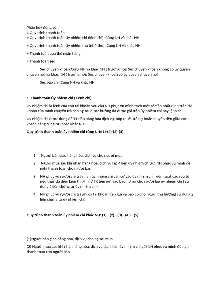 bài tập NHTM | PDF