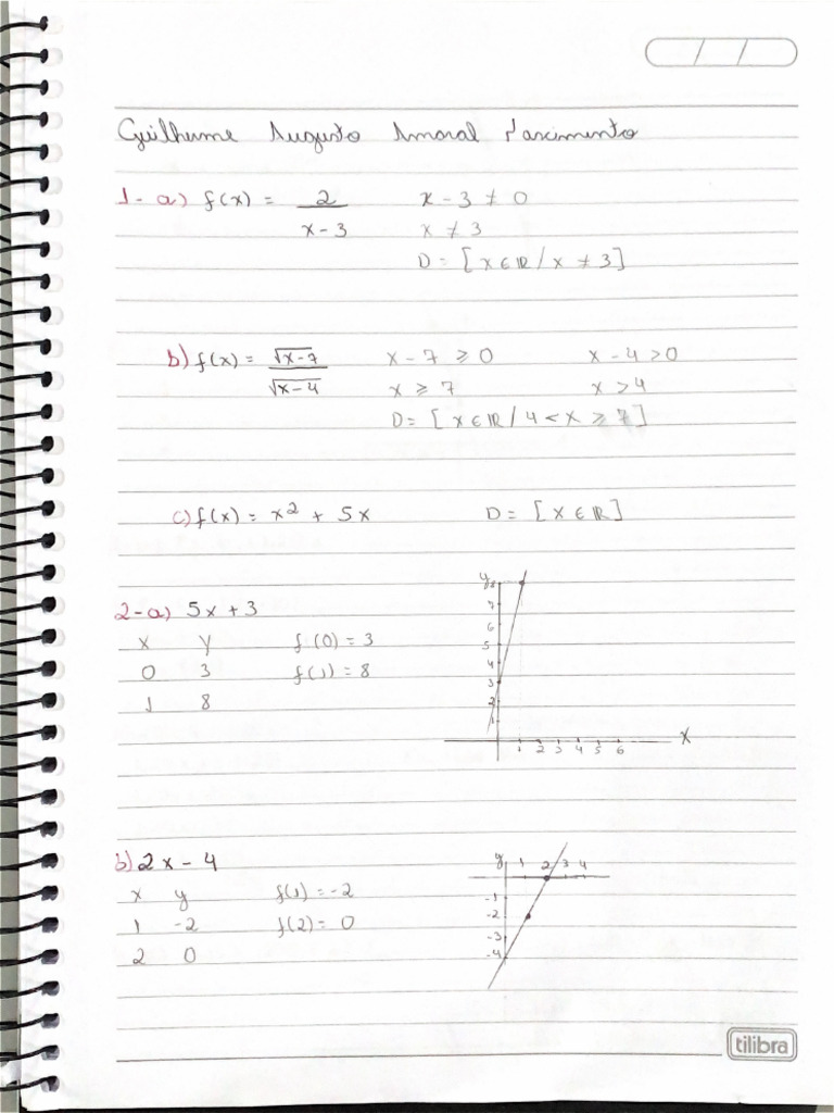 Trabalho Matematica | PDF