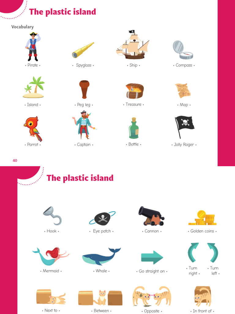 Vocabulary for Pirate Adventures | PDF | Art