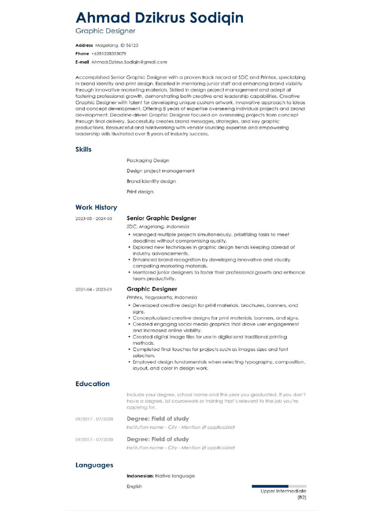 My Resume | PDF