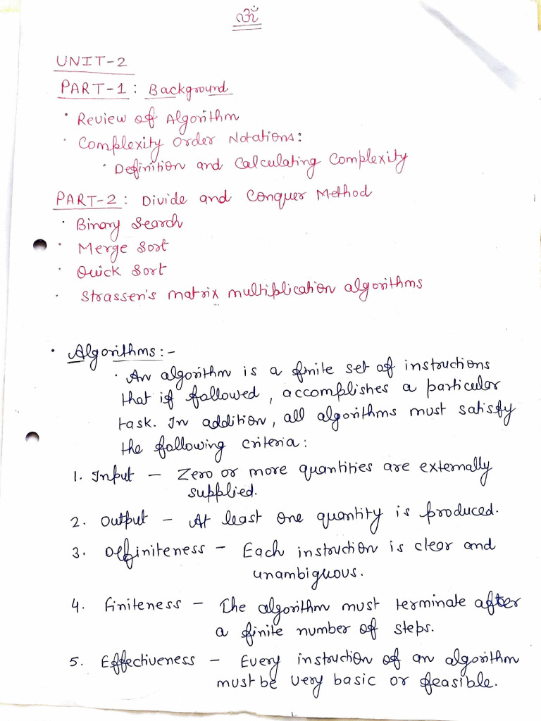 AA Unit-2 (PART-1) | PDF