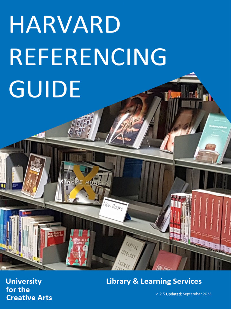 Harvard Guide 2.5 3 | PDF | Citation | Plagiarism