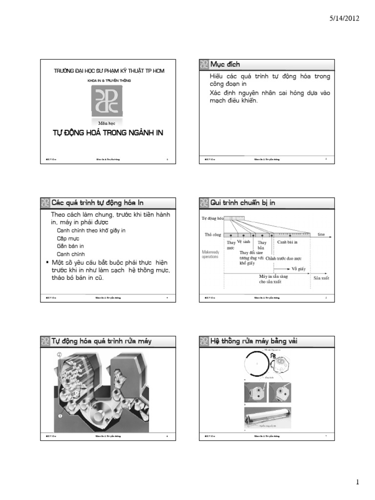 Bai 10 - Cac Qua Trinh Tu Dong Hoa | PDF