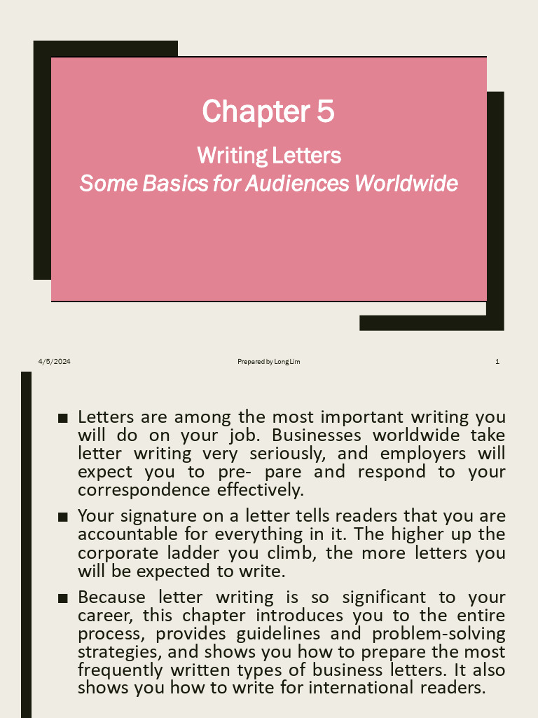 Chapter 5 ENG216 | PDF | Mail | Paragraph