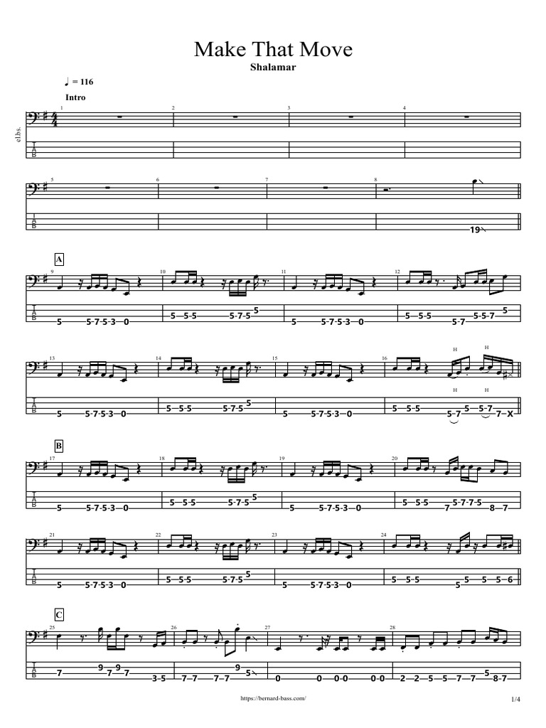 Shalamar Make That Move | PDF