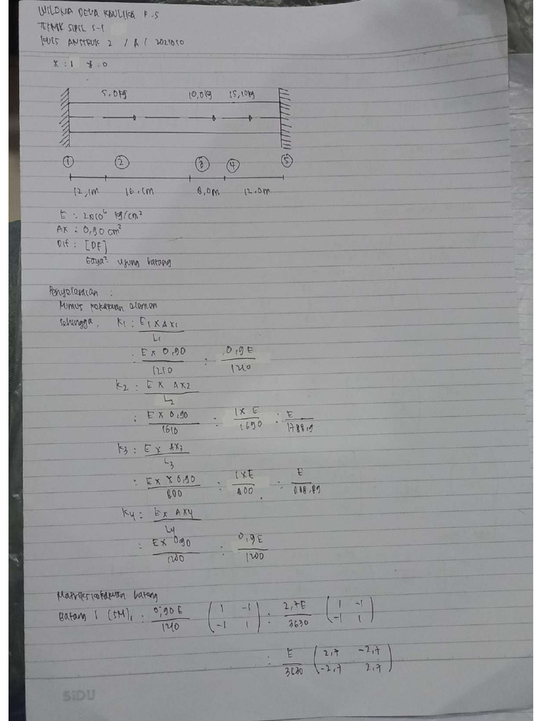 Wilona Deva - Kuis 1 Anstruk 2 | PDF