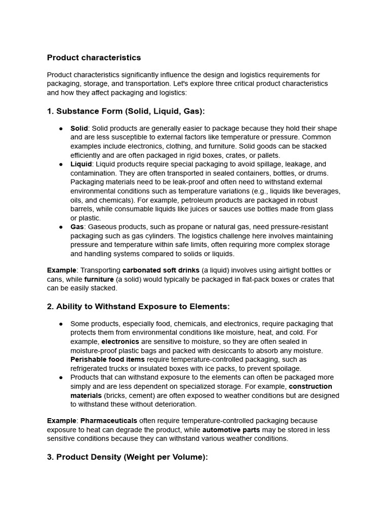 Logistics | PDF | Packaging And Labeling | Recycling