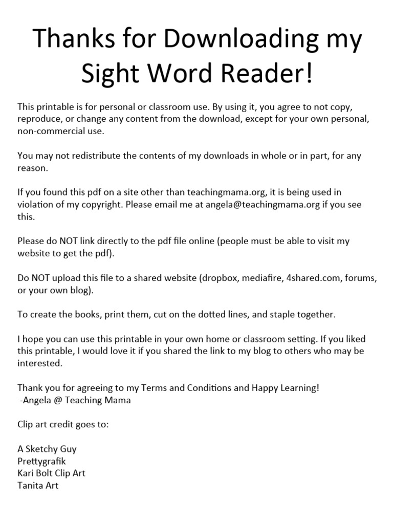 Sight Word Reader Where 33 | PDF