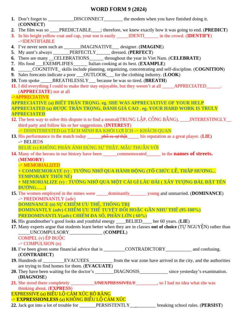 WORD FORM 9 | PDF