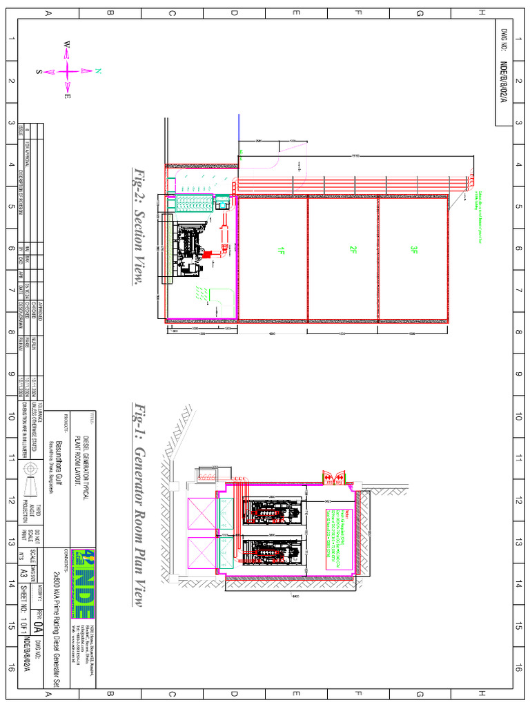 A. Layout & BOQ For Installation Work 2x800 KVA With Room Canopy (Basundhora Gulf) | PDF | Duct ...