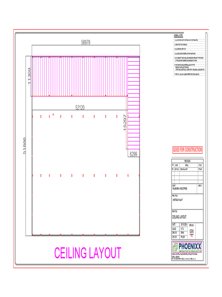 Rajendra IndustrieS CEILING LAYOUT | PDF