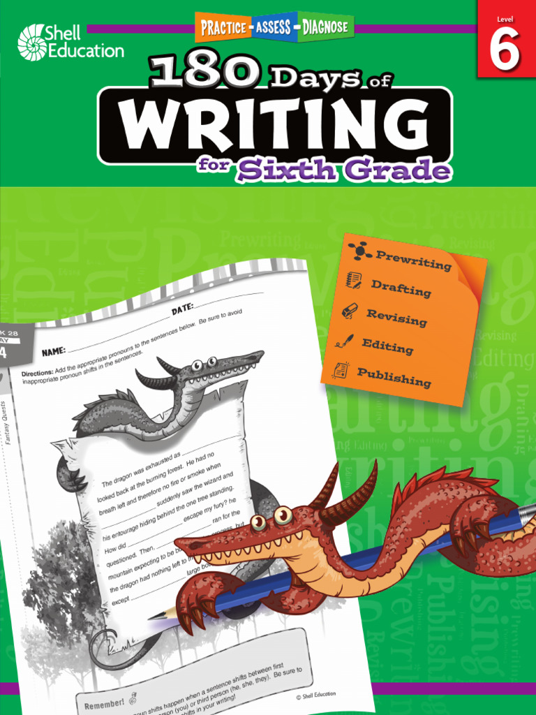 180 Days of Writing For Sixth Grade Ebooks | PDF | Narrative | Writing