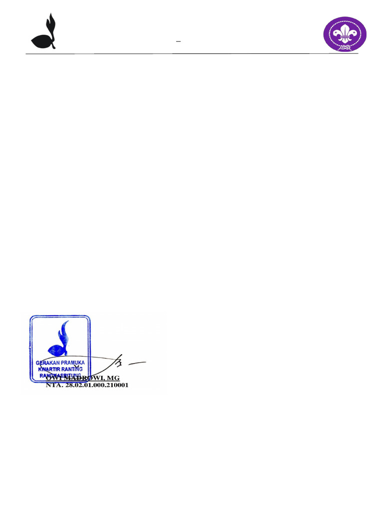 Surat 066 Utusan Peserta Latgab | PDF